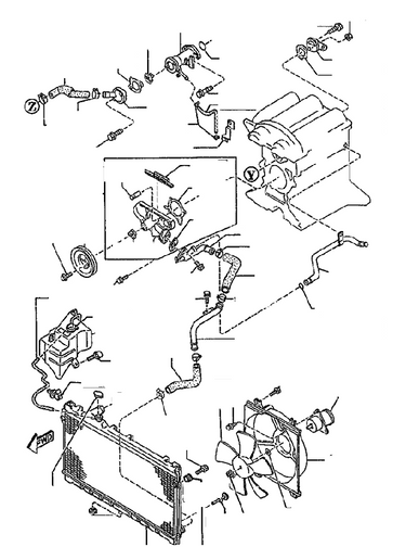 Cooling System Diagram – Miata Depot